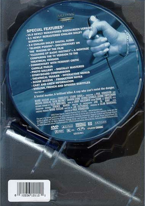 Basic Instinct: Special Limited Edition (DVD 1992) | DVD Empire