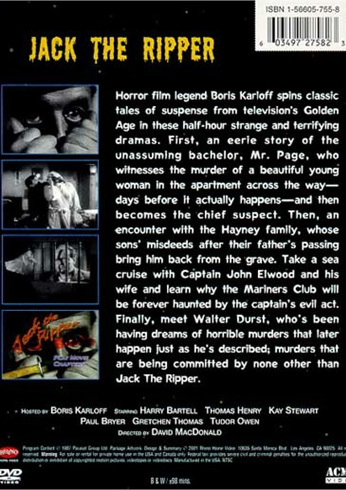 Jack The Ripper (DVD 1987) | DVD Empire