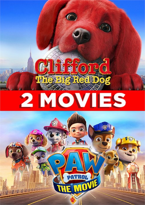 Clifford the Big Red Dog/Paw Patrol: The Movie 2-Movie Collection (DVD ...