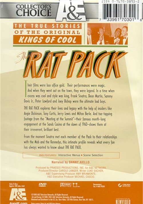 Rat Pack, The: The True Stories Of The Original Kings Of Cool (DVD 1999) | DVD Empire
