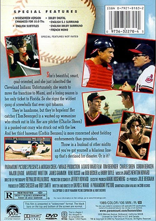 Major League (DVD 1989) | DVD Empire