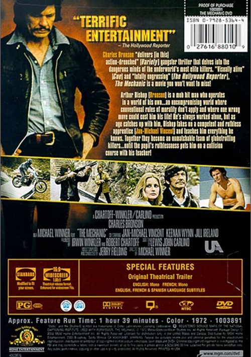Mechanic, The (DVD 1972) | DVD Empire