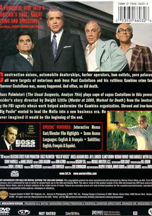 Boss Of Bosses (DVD 2001) | DVD Empire