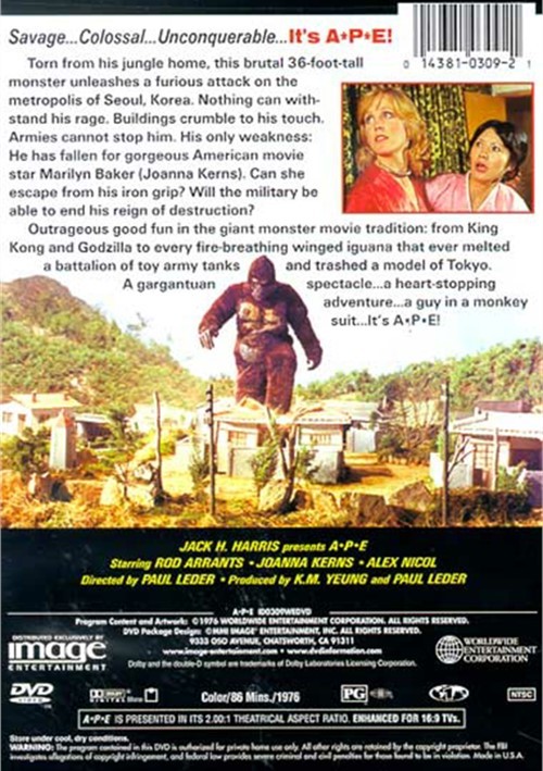 A*P*E (DVD 1976) | DVD Empire