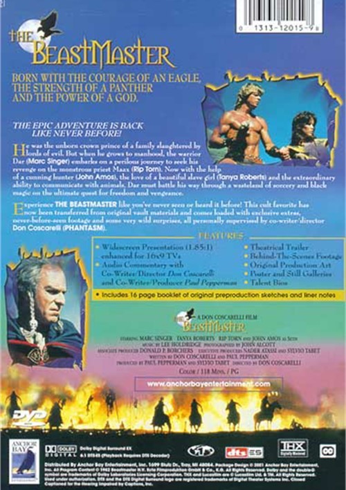 BeastMaster, The (DVD 1982) | DVD Empire