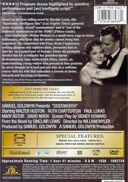 Dodsworth (DVD 1936) | DVD Empire