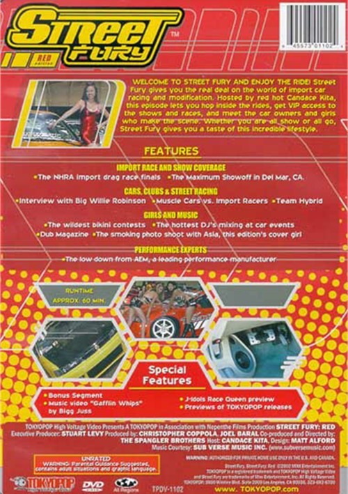 Street Fury: Red Edition (DVD 2002) | DVD Empire