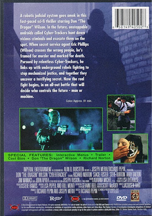 Cyber Tracker (DVD 1994) | DVD Empire