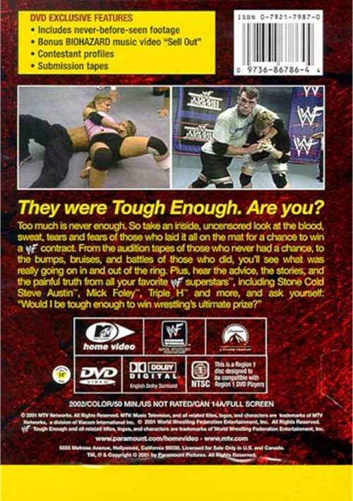 MTV's Behind WWF Tough Enough (DVD 2002) | DVD Empire