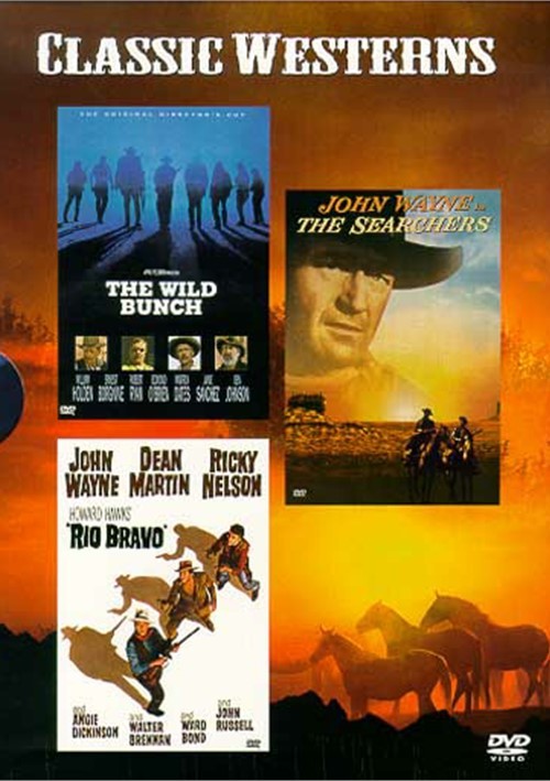 Classic Westerns: Rio Bravo/ The Searchers/ The Wild Bunch (DVD 1956 ...