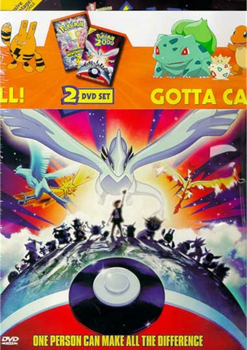 Pokemon Mix 2 Pack: Pokemon - The First Movie/ Pokemon: The Movie 2000 ...