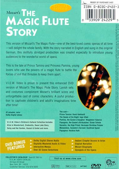 Mozart's Magic Flute Story (DVD 1995) | DVD Empire