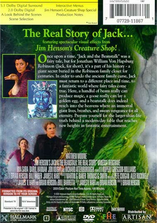 Jack And The Beanstalk (DVD 2001) | DVD Empire