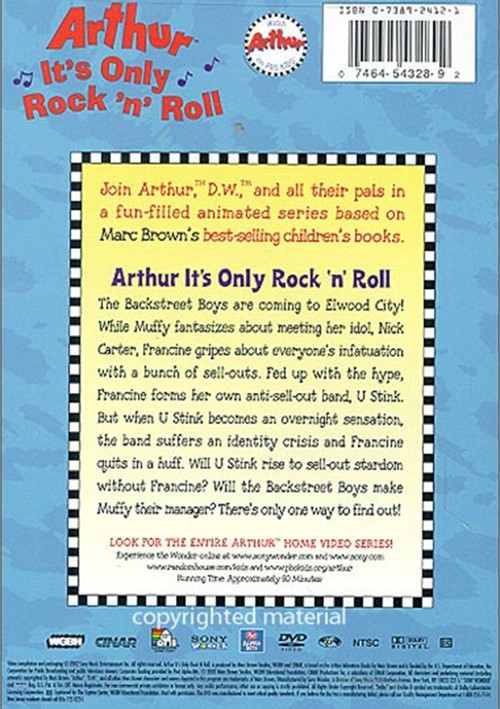 Arthur: It's Only Rock 'n' Roll (DVD 2002) | DVD Empire