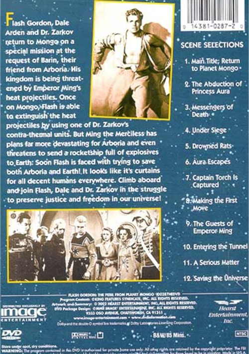 Flash Gordon: The Peril From Planet Mongo (DVD 1966) | DVD Empire
