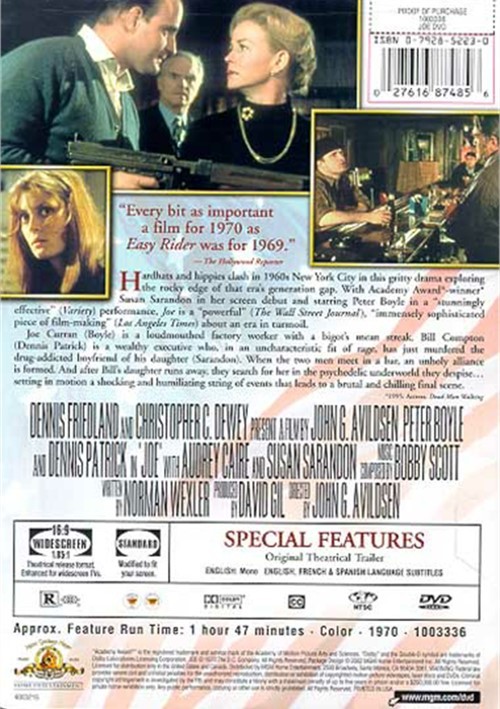 Joe (DVD 1970) | DVD Empire