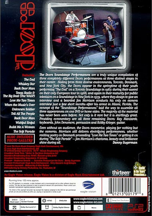 Doors: The Soundstage Performances (DVD 1969) | DVD Empire