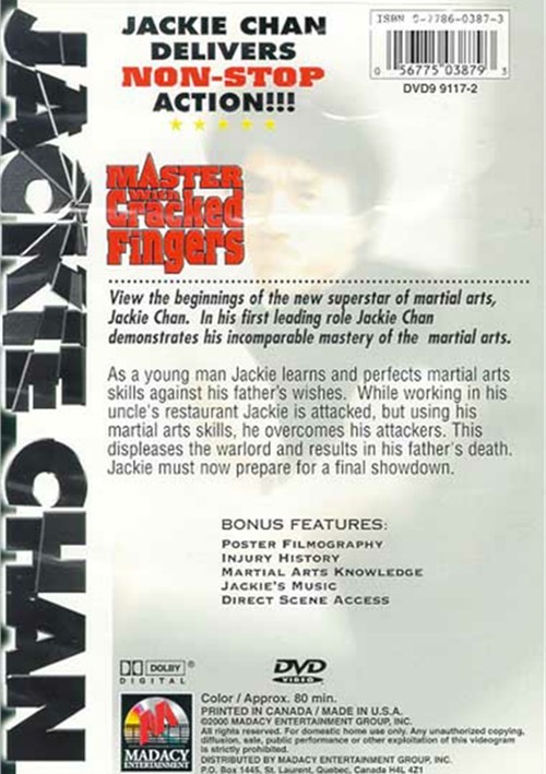 Master With Cracked Fingers (Madacy) (DVD 1971) | DVD Empire