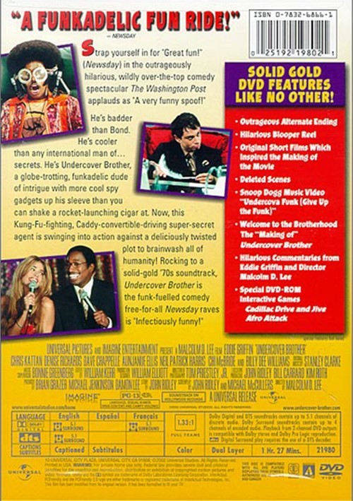 Undercover Brother (Fullscreen) (DVD 2002) | DVD Empire