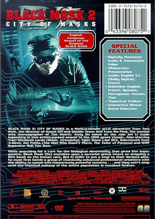 Black Mask 2: City Of Masks (DVD 2001) | DVD Empire