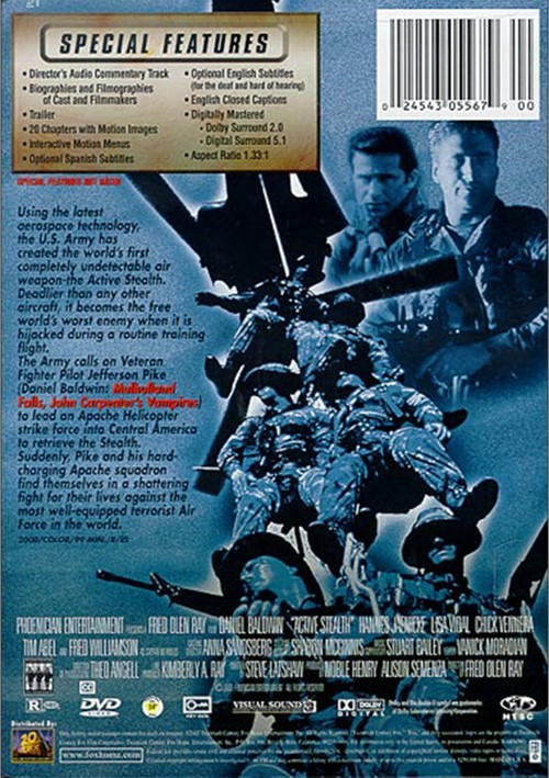 Active Stealth (DVD 2000) | DVD Empire
