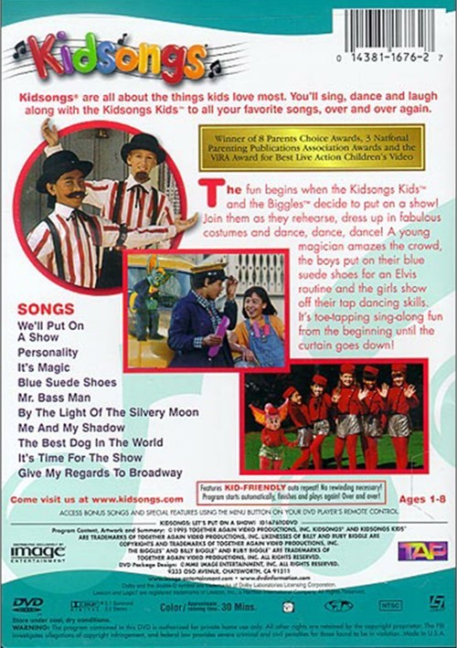 Kidsongs Let's Put On Show