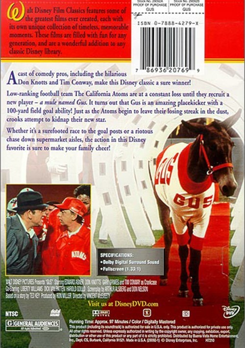 Gus (DVD 1976) | DVD Empire