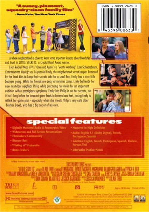 Little Secrets (DVD 2001) | DVD Empire