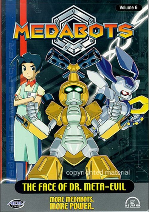 Medabots #6: The Face Of Dr. Meta-Evil (DVD 1999) | DVD Empire