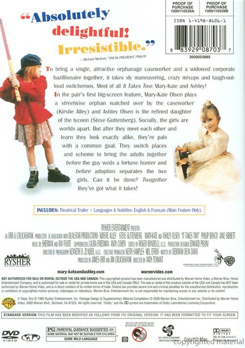 It Takes Two (DVD 1995) | DVD Empire