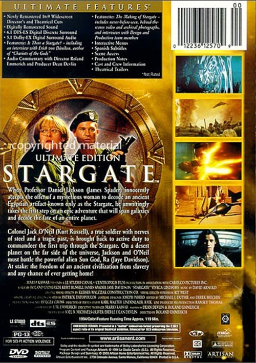 Stargate: Ultimate Edition (DVD 1994) | DVD Empire