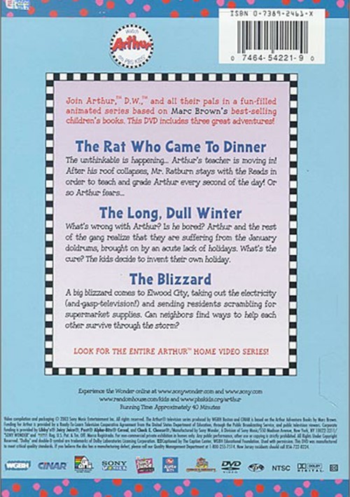 Arthur's Snow Day (DVD 2003) | DVD Empire