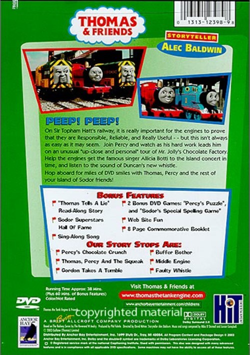 Thomas & Friends: Percy's Chocolate Crunch & Other Thomas Adventures ...