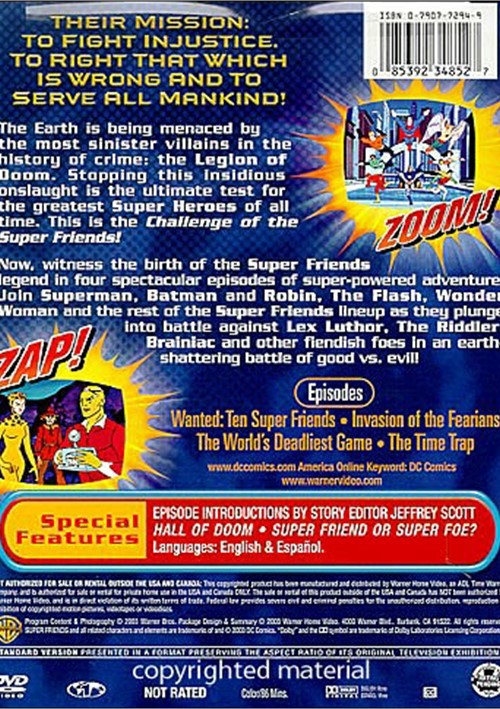 Challenge Of The Super Friends (DVD 2003) | DVD Empire