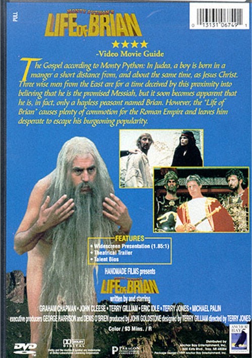 Monty Python's Life Of Brian (DVD 1979) | DVD Empire