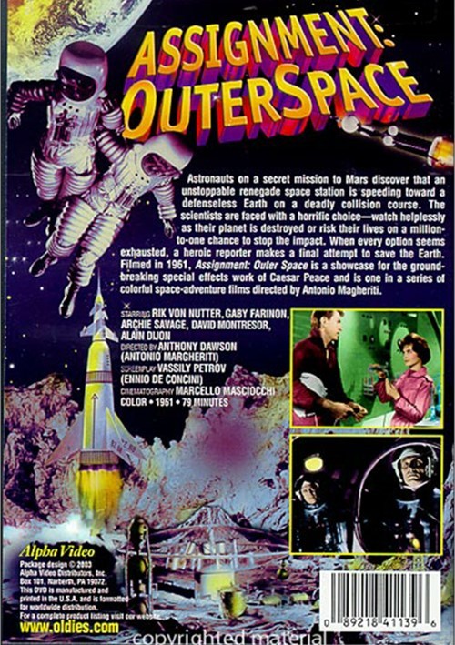 Assignment: Outer Space (DVD 1961) | DVD Empire