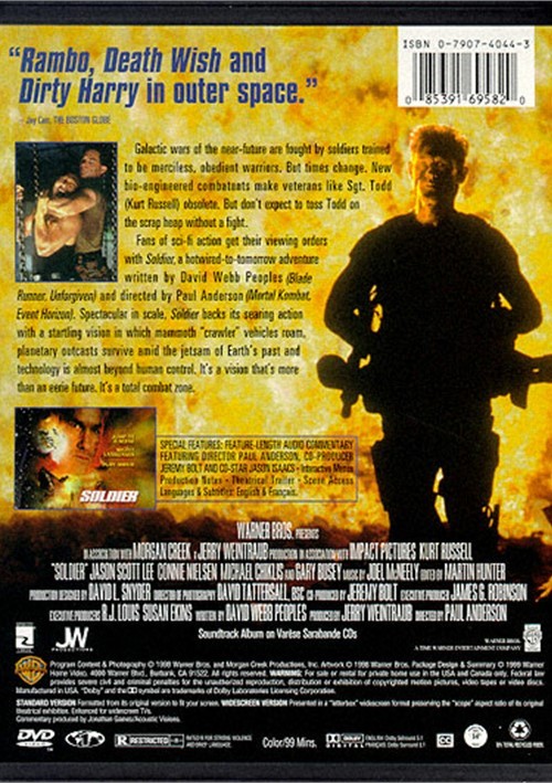 Soldier (DVD 1998) | DVD Empire