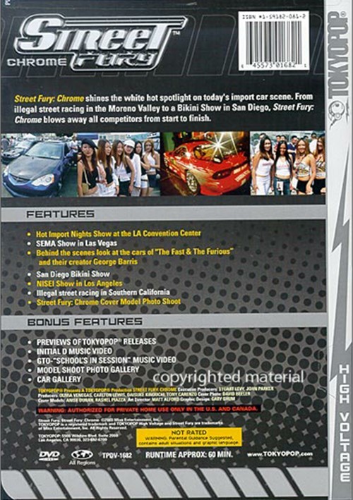 Street Fury: Chrome Edition (DVD 2003) | DVD Empire