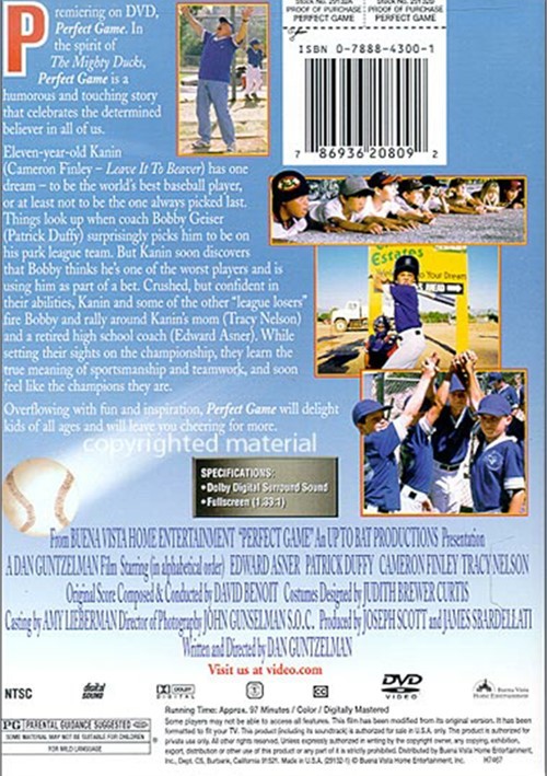 Perfect Game (DVD 2000) | DVD Empire
