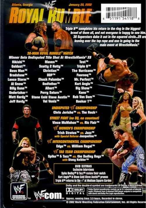WWF: Royal Rumble (DVD 2002) | DVD Empire