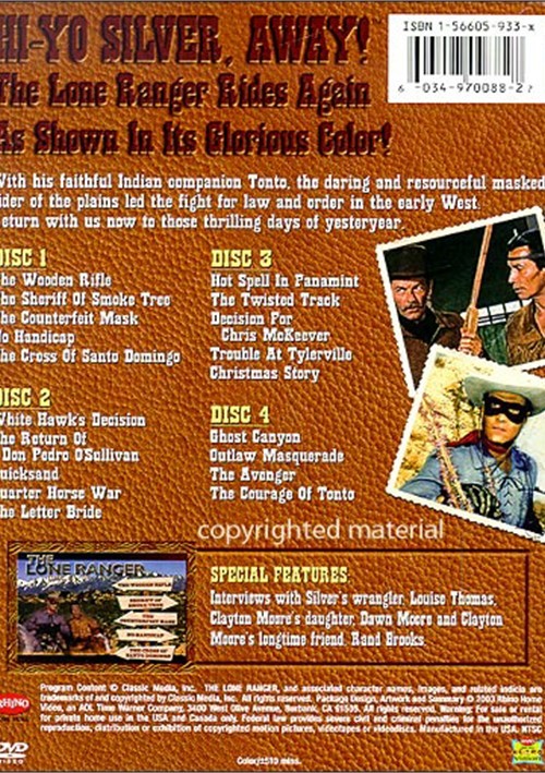 Lone Ranger, The: Boxed Set (DVD 2003) | DVD Empire