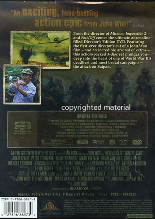 Windtalkers: Director's Edition (DVD 2002) | DVD Empire