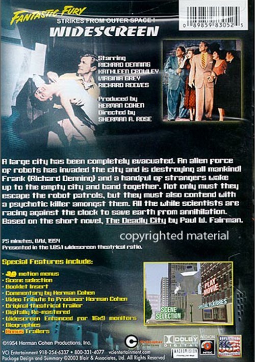 Target Earth (DVD 1954) | DVD Empire