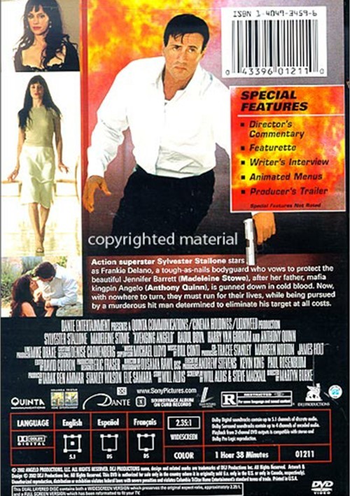 Avenging Angelo (DVD 2002) | DVD Empire