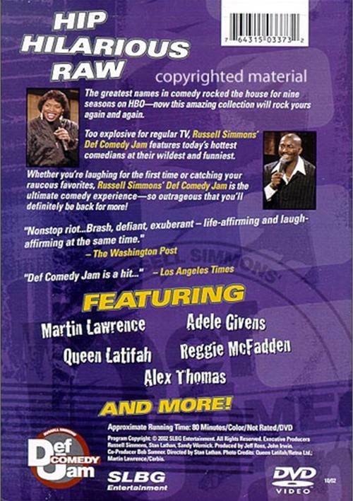 Def Comedy Jam: More All Stars 5 (DVD 2002) | DVD Empire