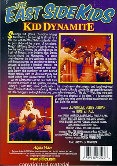 East Side Kids, The: Kid Dynamite (Alpha) (DVD 1943) | DVD Empire
