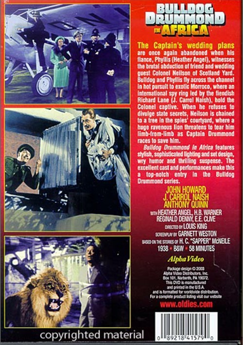 Bulldog Drummond In Africa (Alpha) (DVD 1938) | DVD Empire