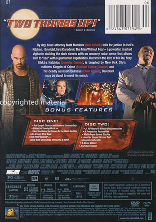 Daredevil (Fullscreen) (DVD 2003) | DVD Empire