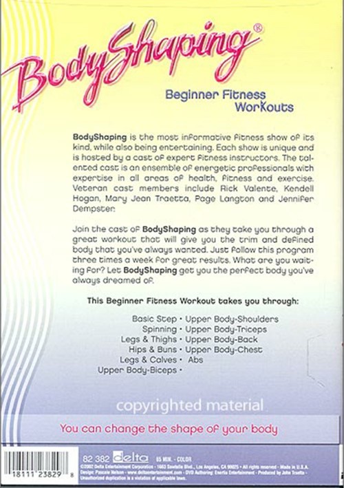 Body Shaping: Beginner Fitness Workouts (DVD 2002) | DVD Empire