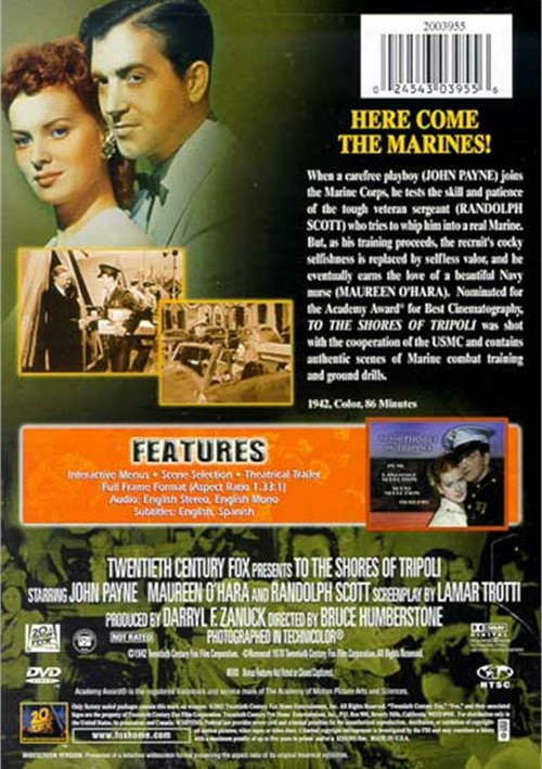 To The Shores Of Tripoli (DVD 1942) | DVD Empire
